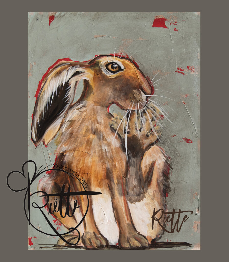 Rabbit 1 - Riette Delport Art