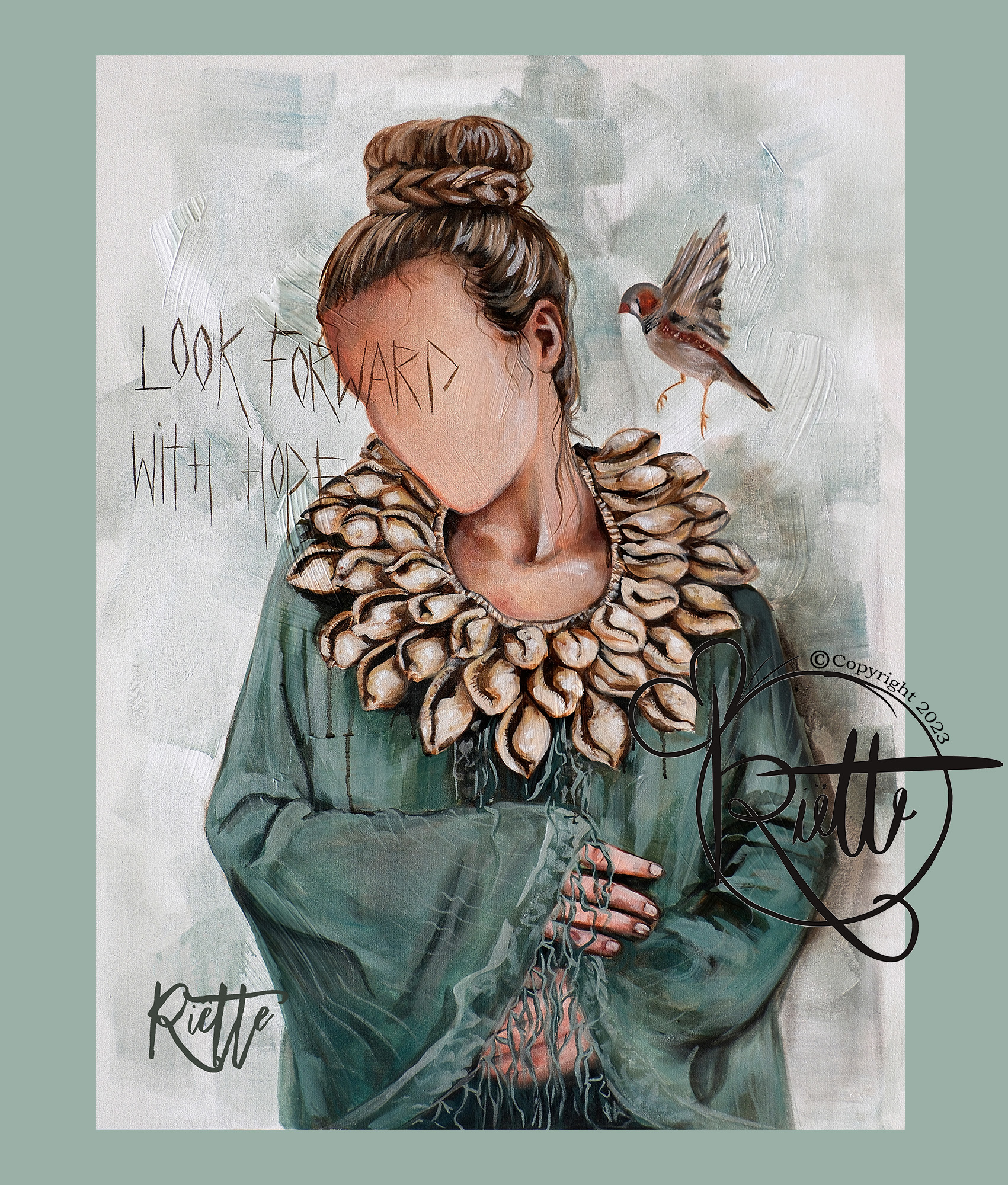Look forward with hope - Riette Delport Art